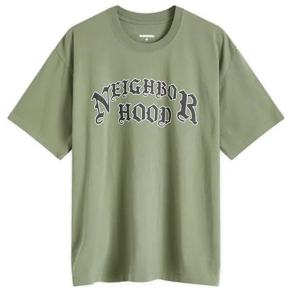 Neighborhood Ss-4 T-Shirt In Olive Drab - 35% Off | Editorialist